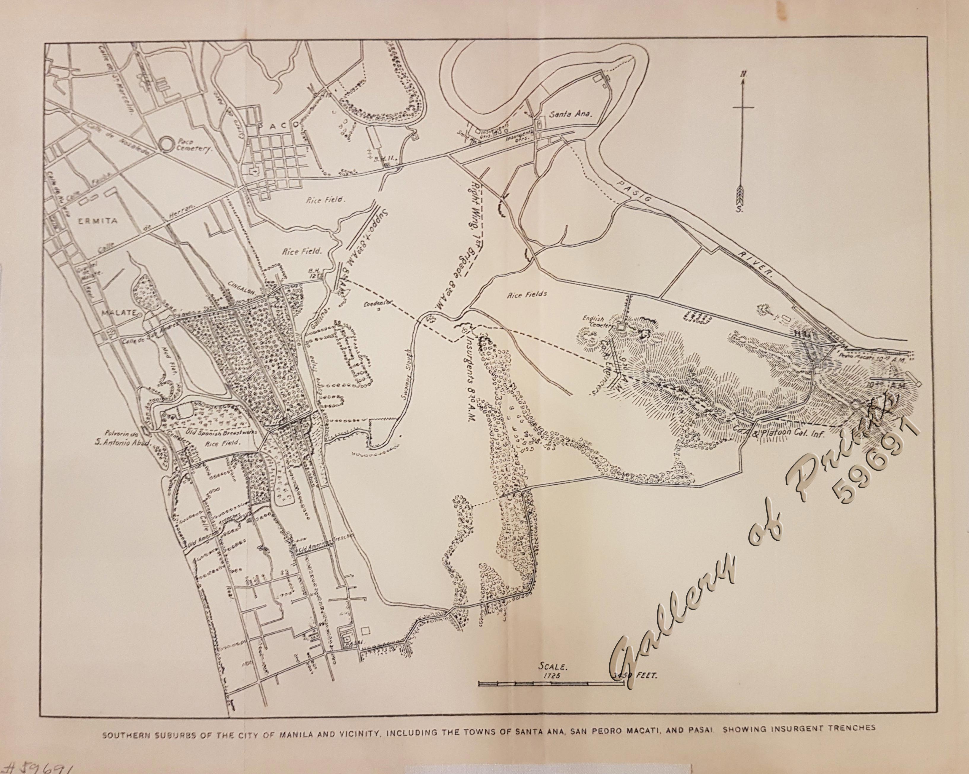 Southern Suburbs of the City of Manila and Vicinity, including the ...