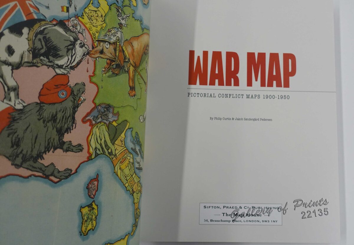 War Map Pictorial conflict Maps 1900-1950 – Gallery of Prints